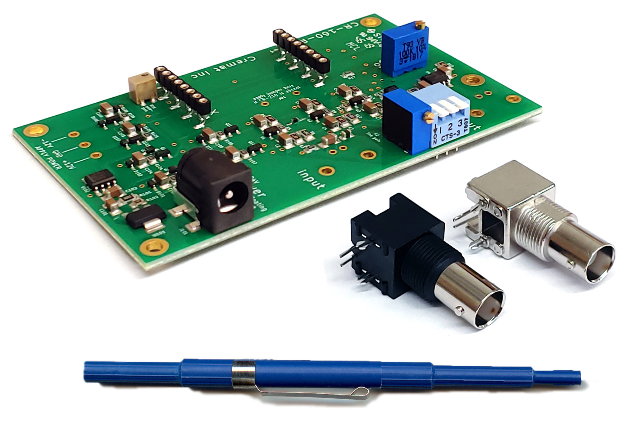 CR-160-R8 shaper evaluation board – Cremat Inc